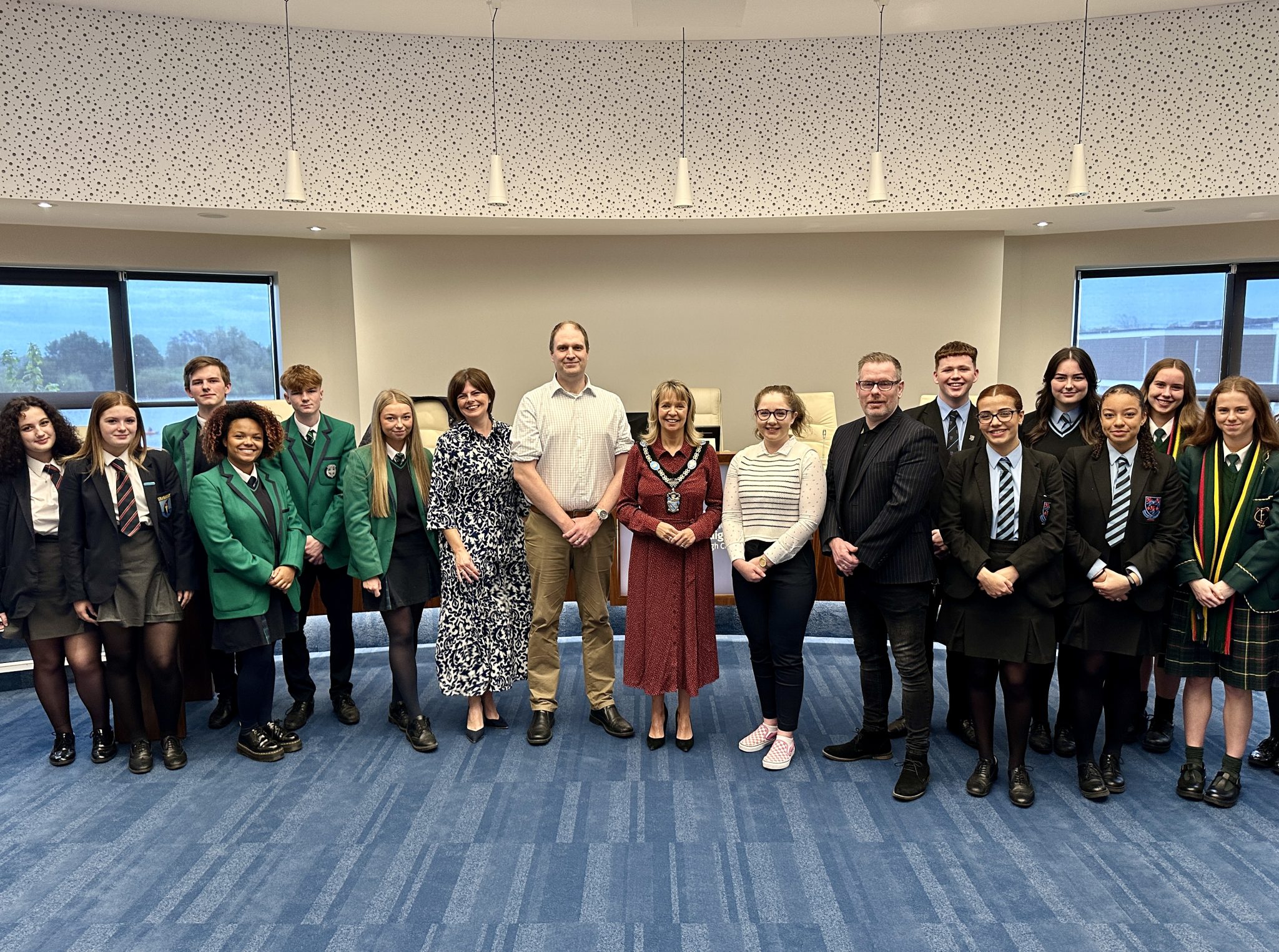 Young people participate in local democracy event | Armagh City ...