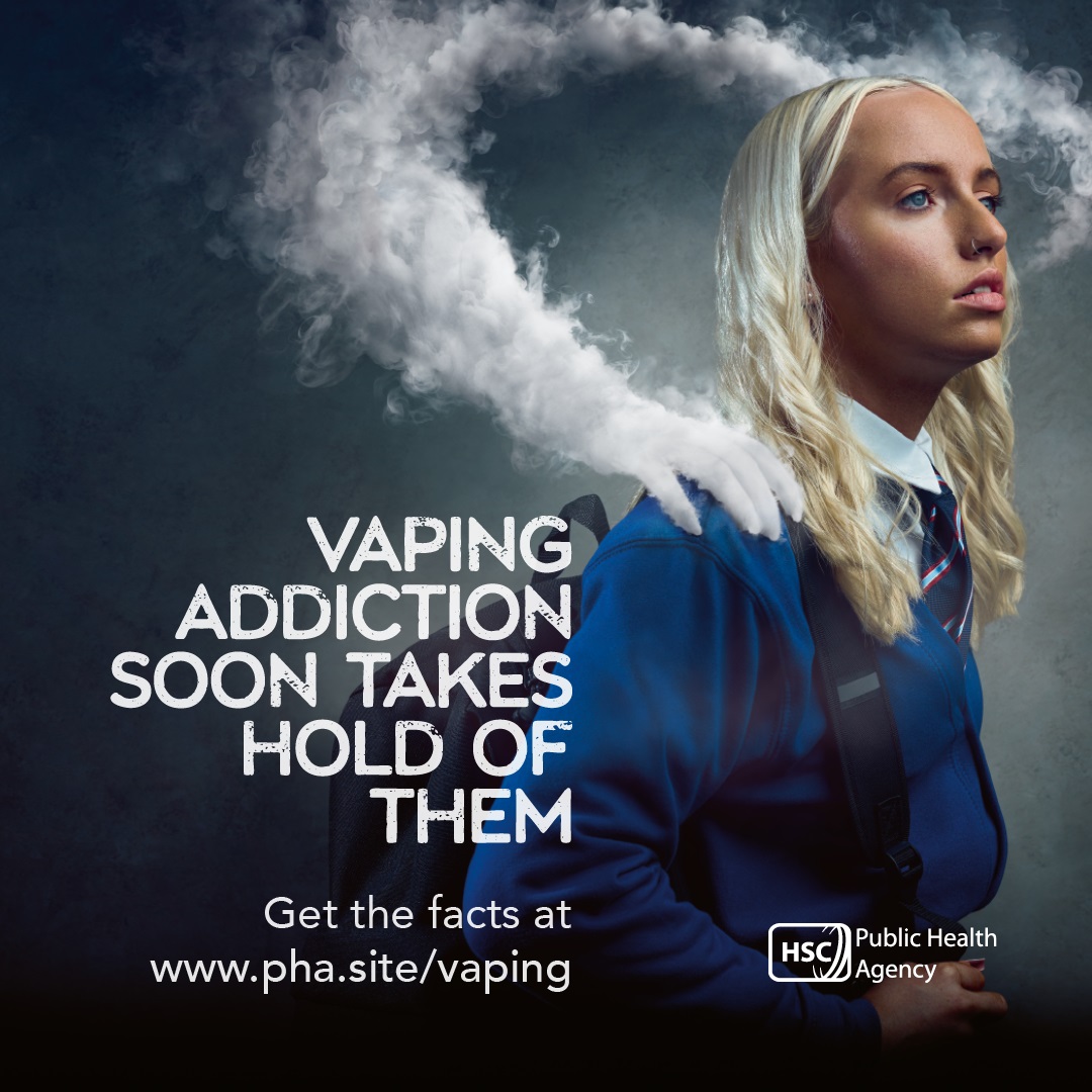 Posters Focus On Vaping Among Young People Armagh City Banbridge And