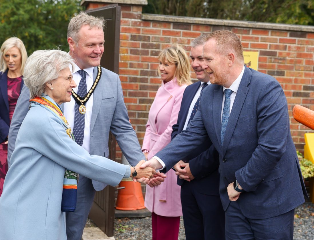 Royal visit celebrates community spirit at Edenvilla Secret Garden ...