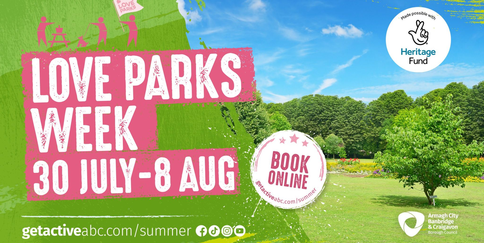 Events across ABC Borough to celebrate Love Parks Week | Armagh City ...